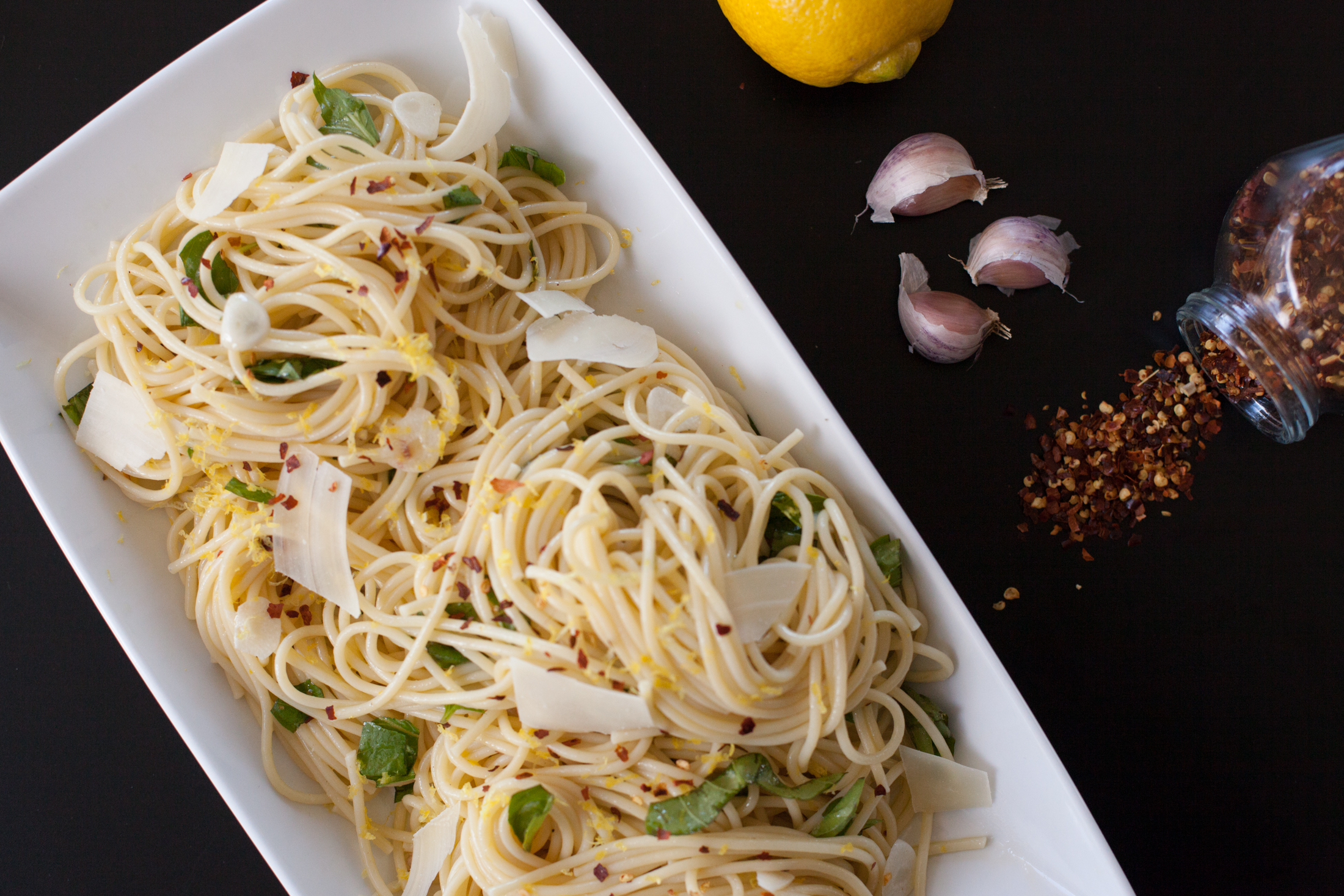 LEMON SPAGHETTI - WITH LOVE